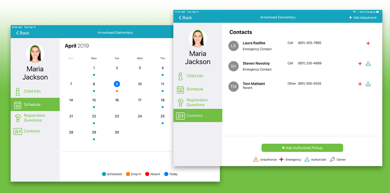 Product Update: Eleyo's Child Info View | Child Care Attendance App